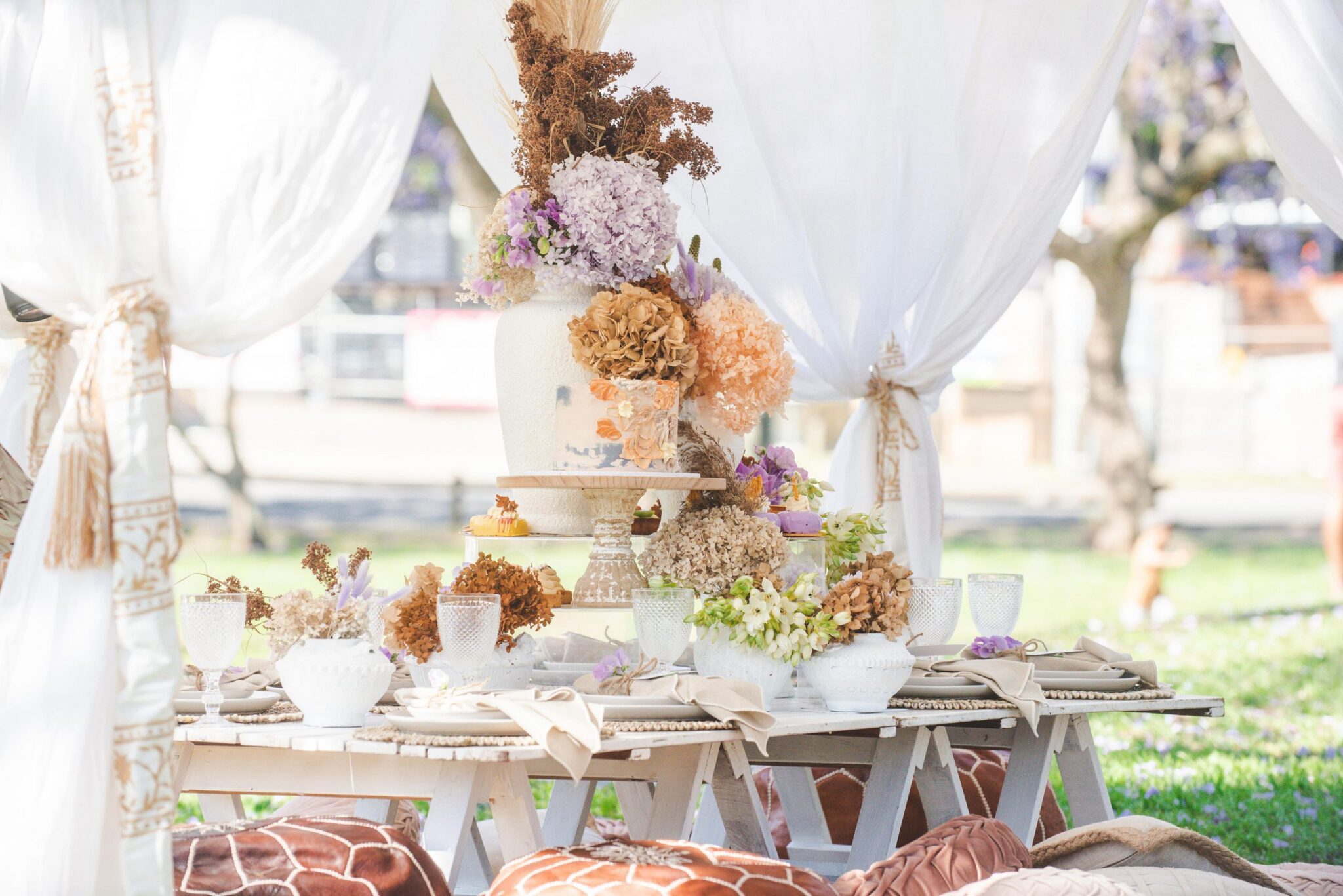 4m Luxury Boho Tent | Marquee - NS Prop Styling