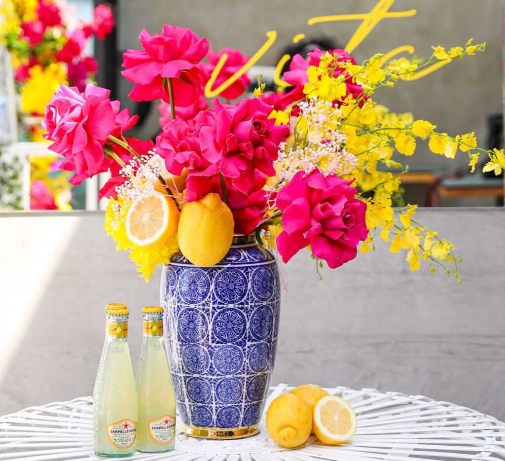 Blue & White Positano Vases - NS Prop Styling